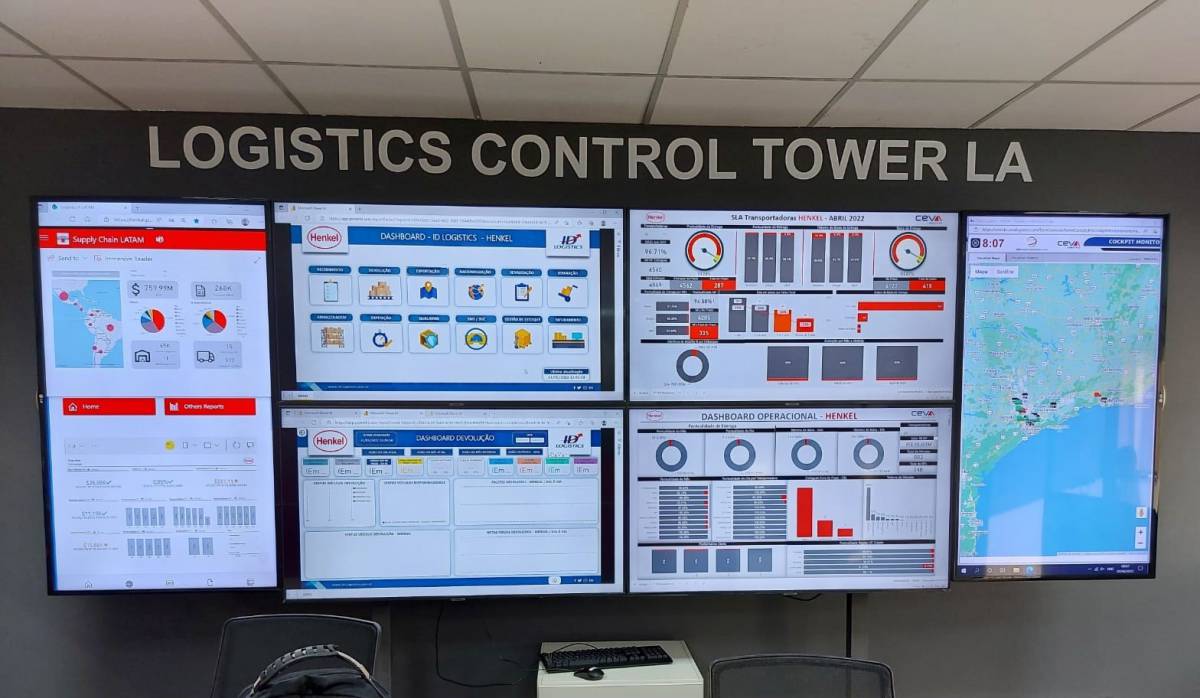 Henkel digitaliza a gestão logística com torre de controle - Tecnologística