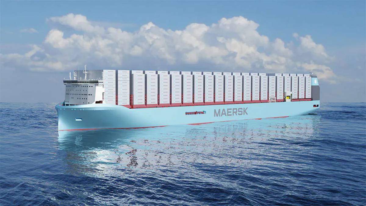 Maersk adquire seis navios que operam com metanol verde - Tecnologística