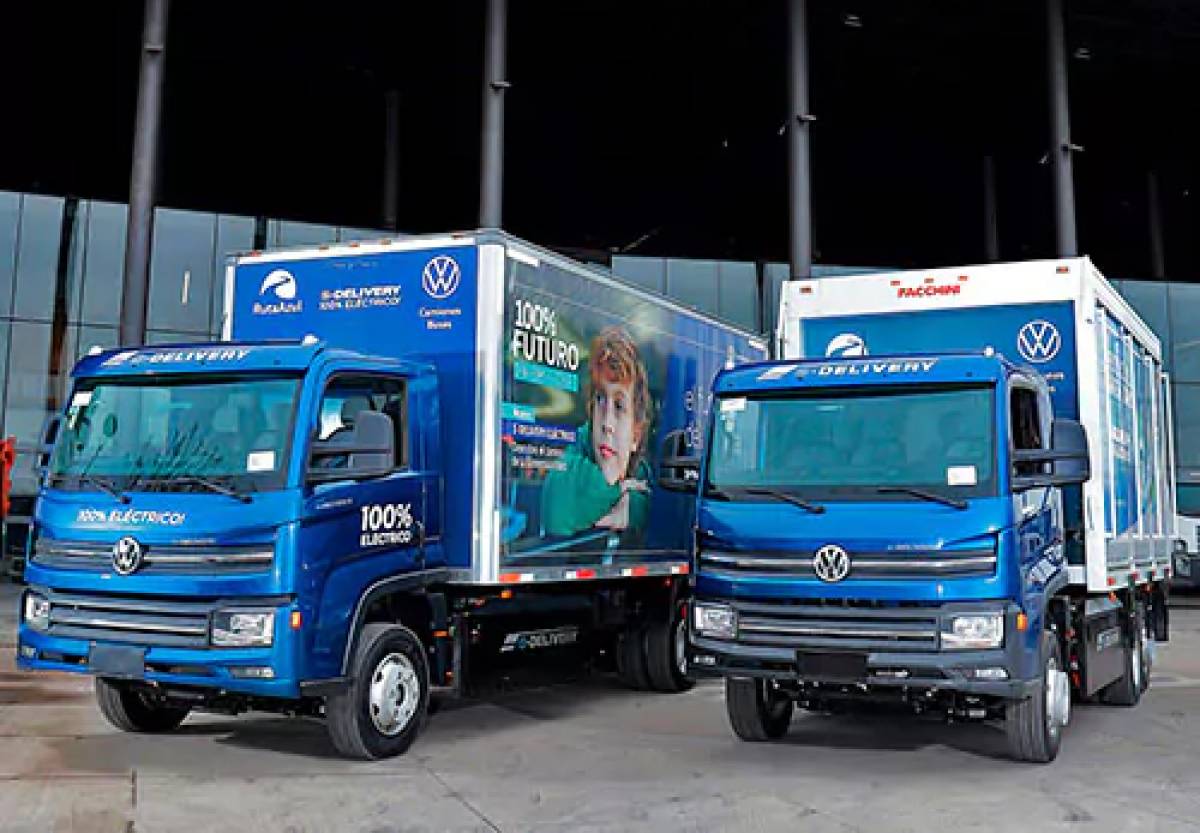 Volkswagen introduz o e-Delivery, seu primeiro caminhão 100% elétrico ...